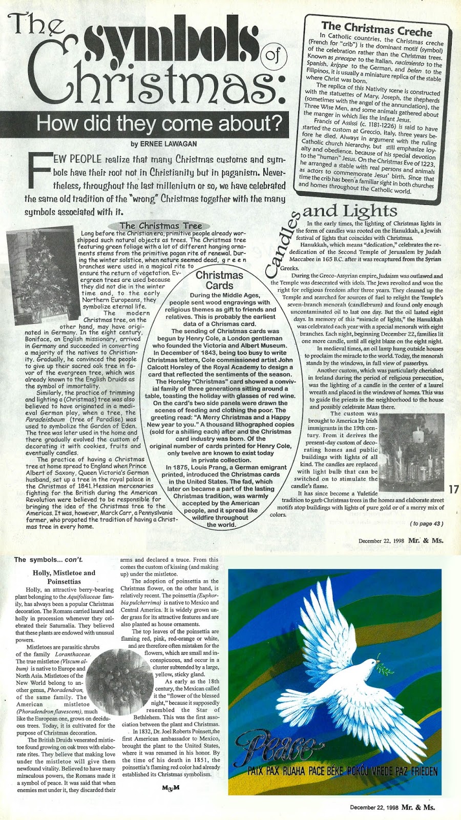 ALAM MO BA 'TO? (Do You Know This?): Christmas Symbols: How did they ...