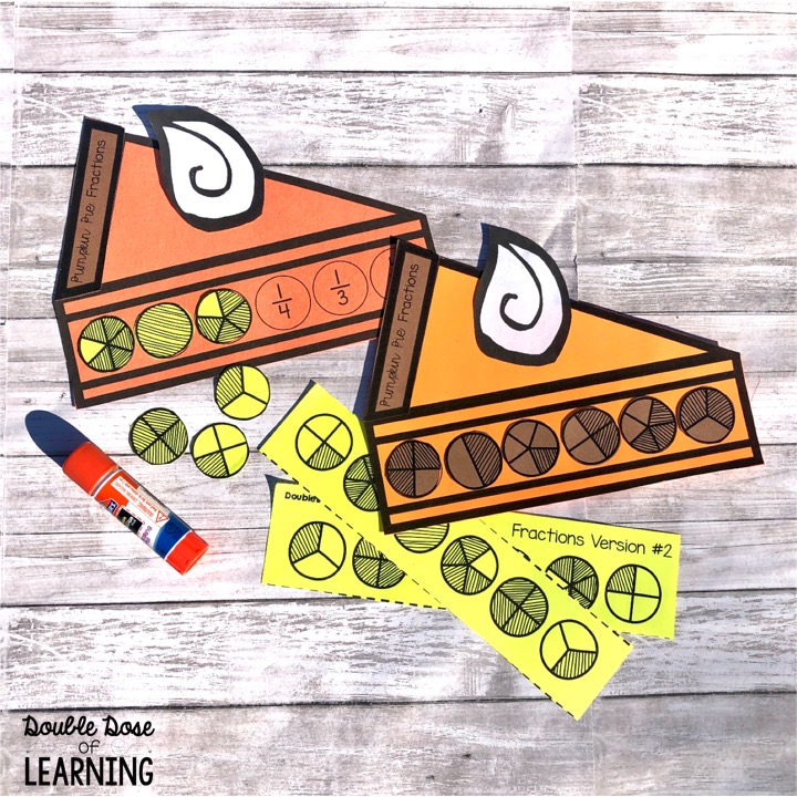 Thanksgiving Math & ELA crafts for 1st and 2nd grade - Double Dose of ...