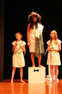 "Circus Olympus" ... Greek Theatre!: Perseus & Medusa Production Photos