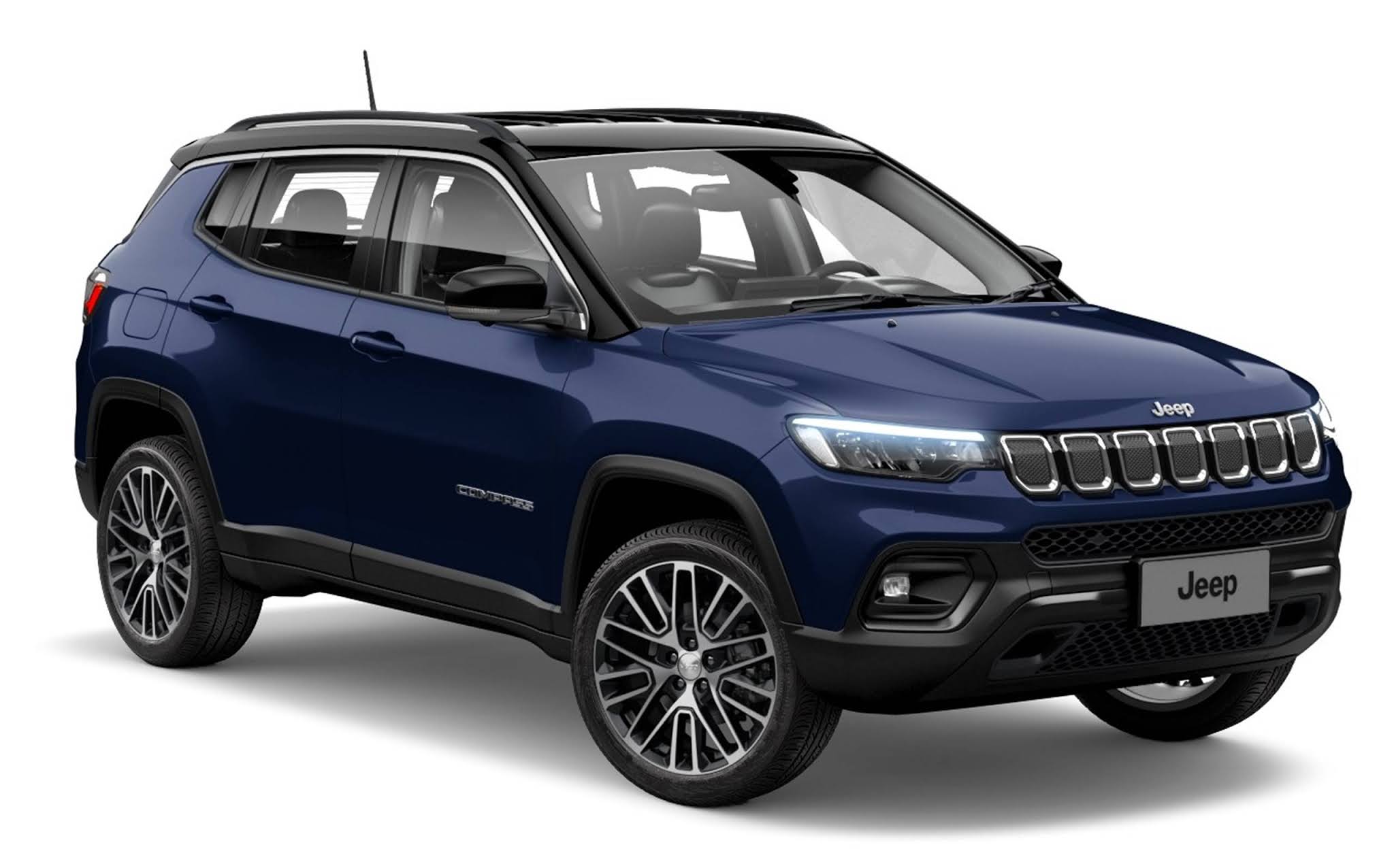 Novo Jeep Compass 2022 TD350 4x4 Diesel: preço parte de R$ 196.990
