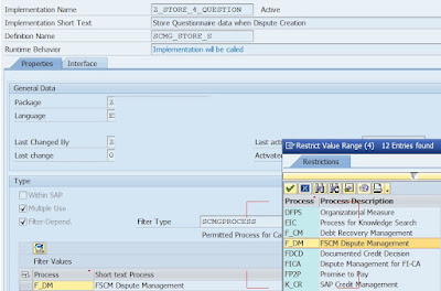 SAP ABAP Central: Customized Fields at Dispute case creation screen for ...
