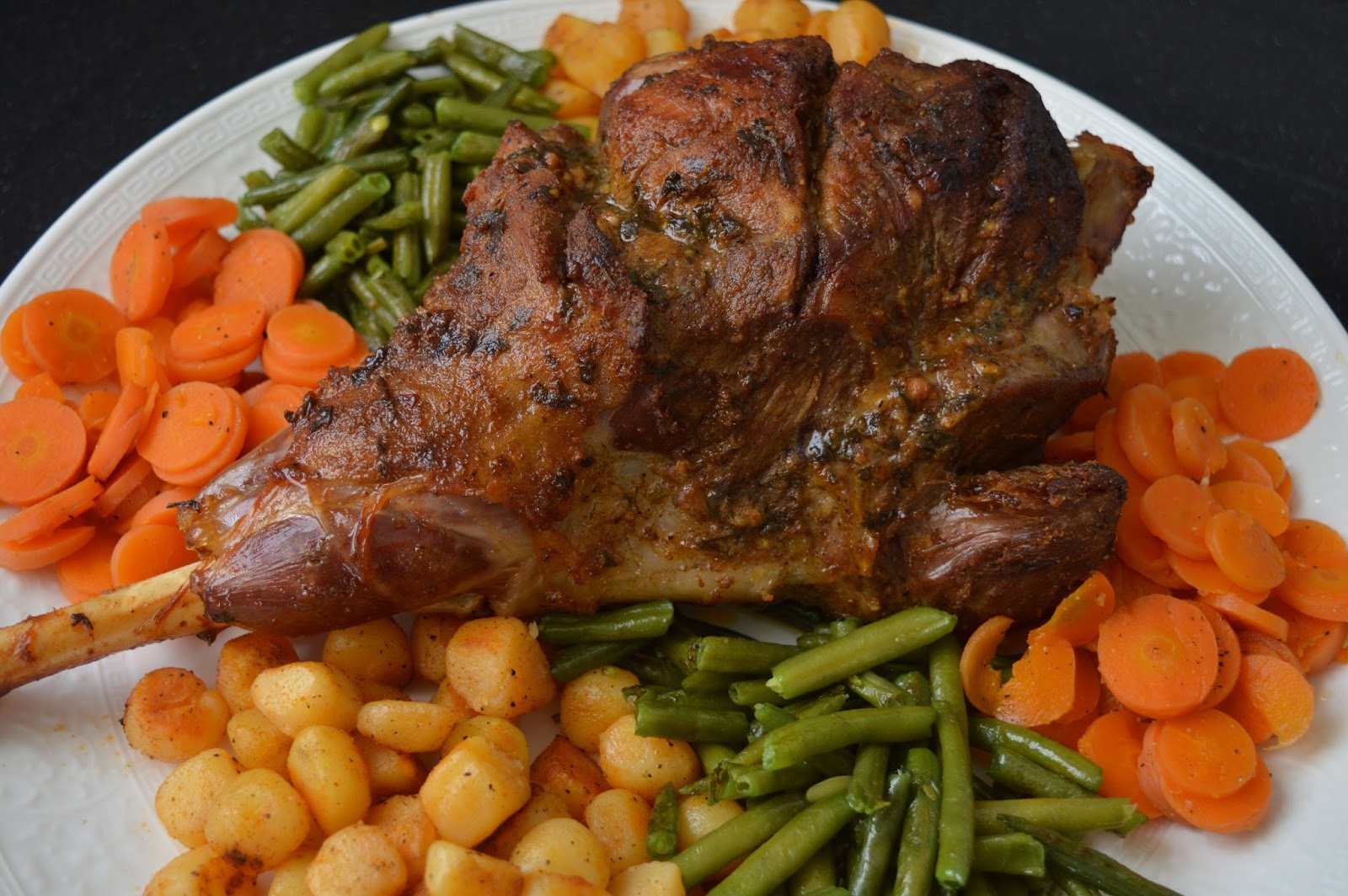 Del3a - Marokkaanse lamsbout uit de oven