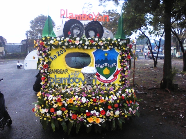 BUNGA PAPAN BEKASI: DEKORASI MOBIL KARNAVAL
