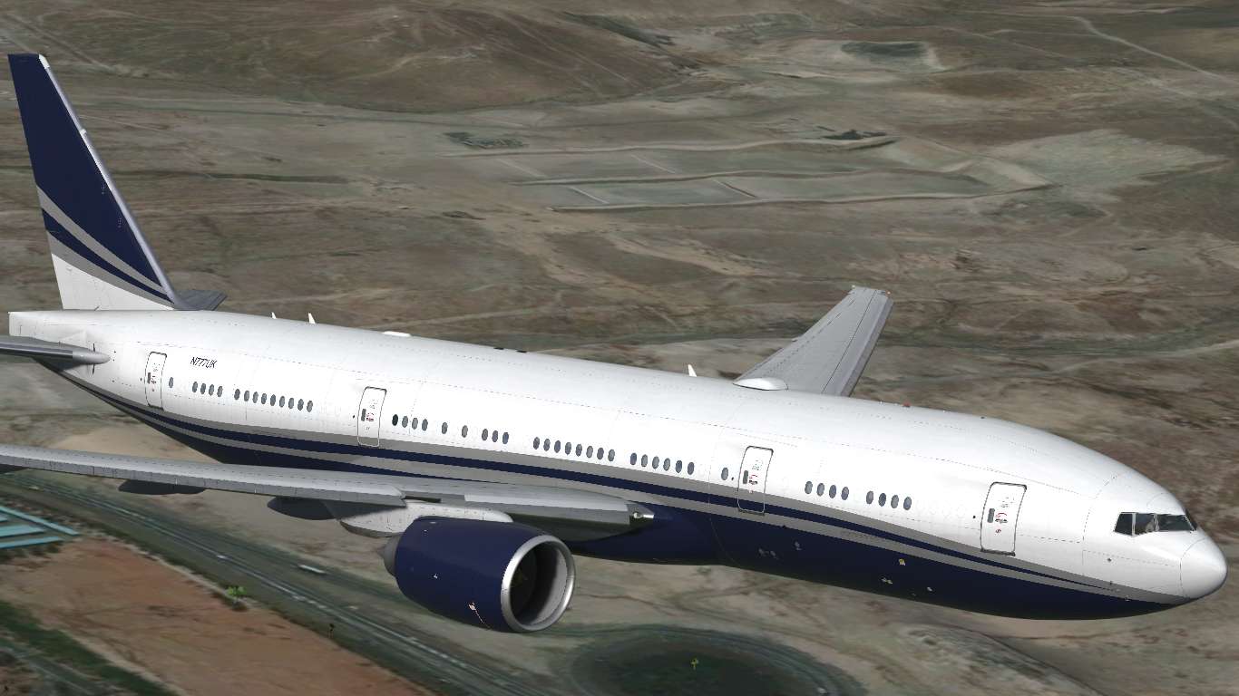 Texturas Brasileiras: Access Industries Boeing 777-200ER N777UK