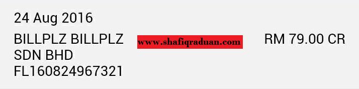 Blog Rasmi Shafiq Raduan : Payment Gateway Billplz, Pembayaran Mudah ...