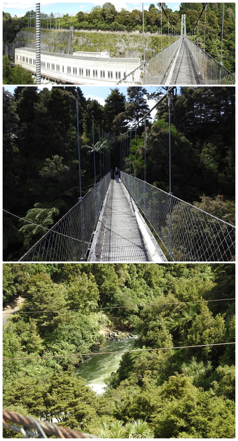 my views of New Zealand: Arapuni Swing Bridge
