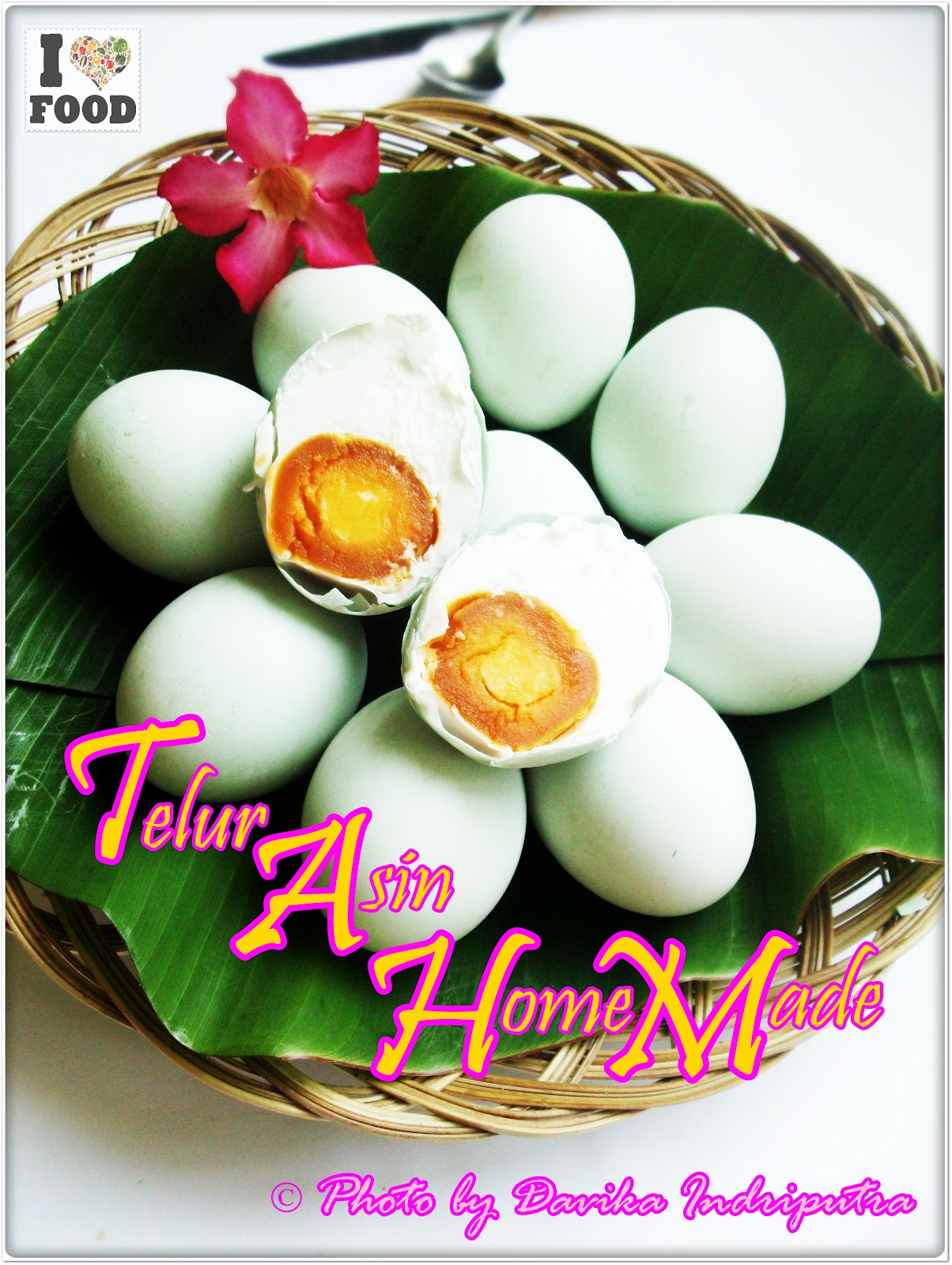 Buah Dapur Vika: TELUR ASIN HOMEMADE