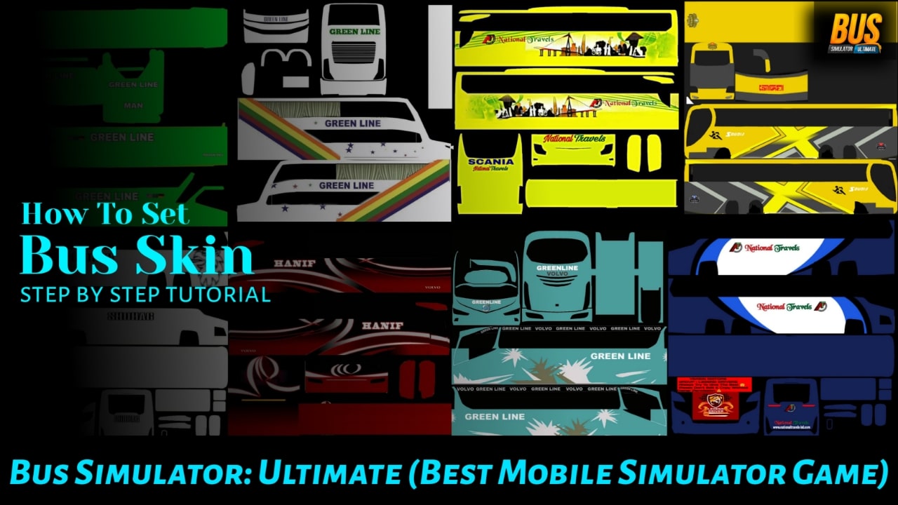 Bus Simulator: Ultimate Bus Skin Pack Free Download | BD Bus Skins