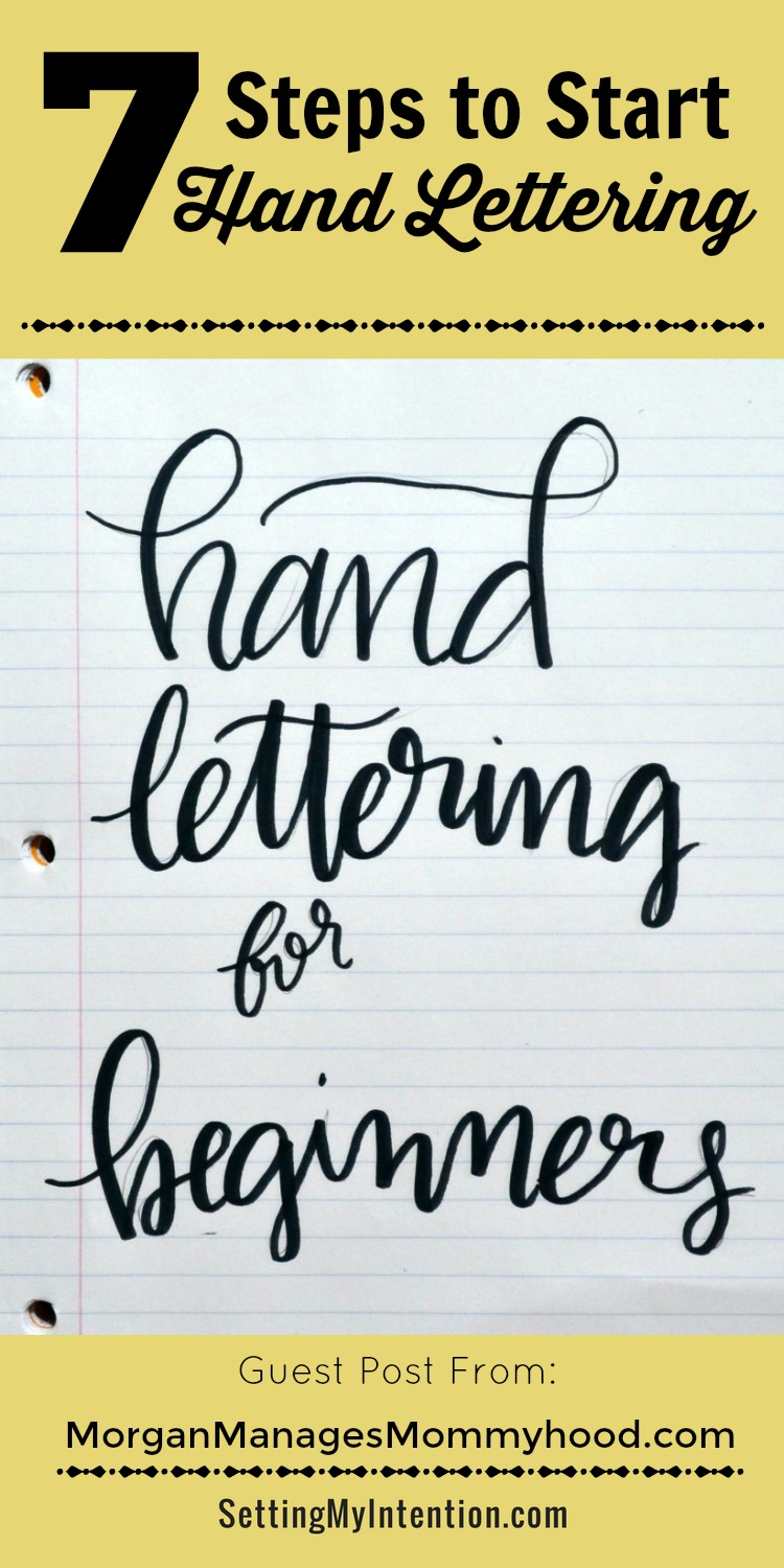 Hand Lettering For Beginners ~ Thankyou Letter