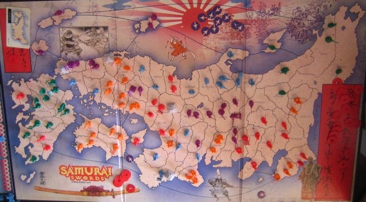 Hiew's Boardgame Blog: revisiting Samurai Swords