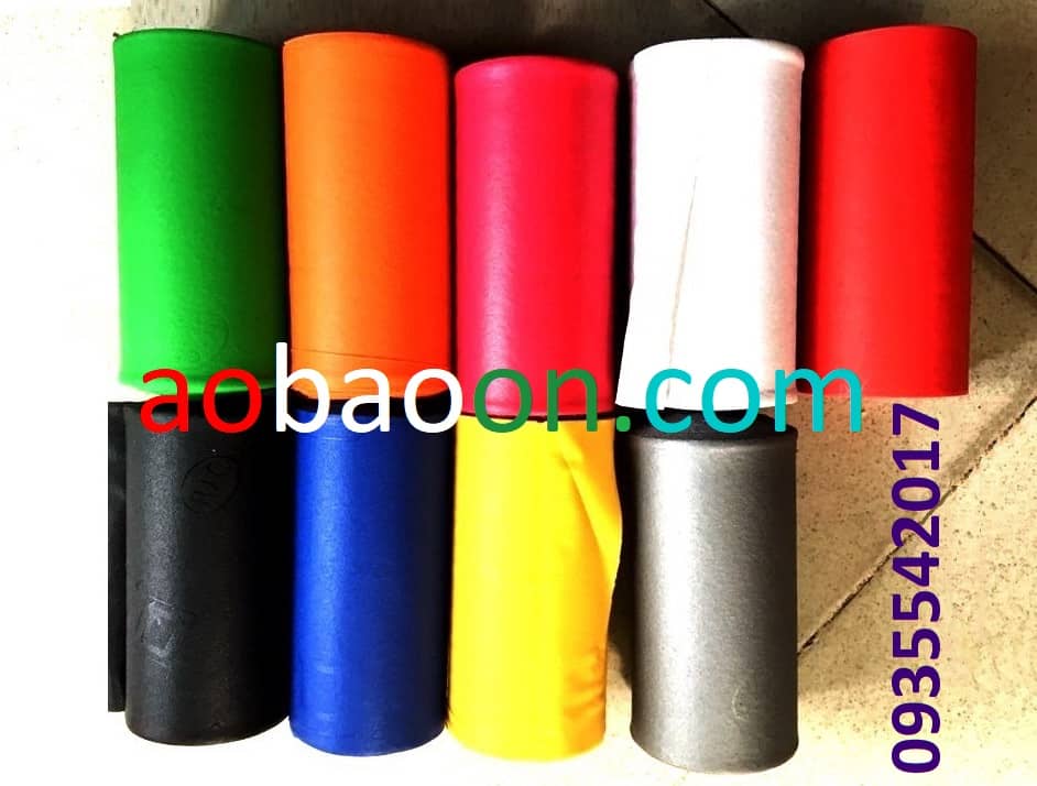 Băng quấn bảo ôn simili màu đỏ xanh trắng đen - CUNG CẤP ÁO BẢO ÔN VỎ ...