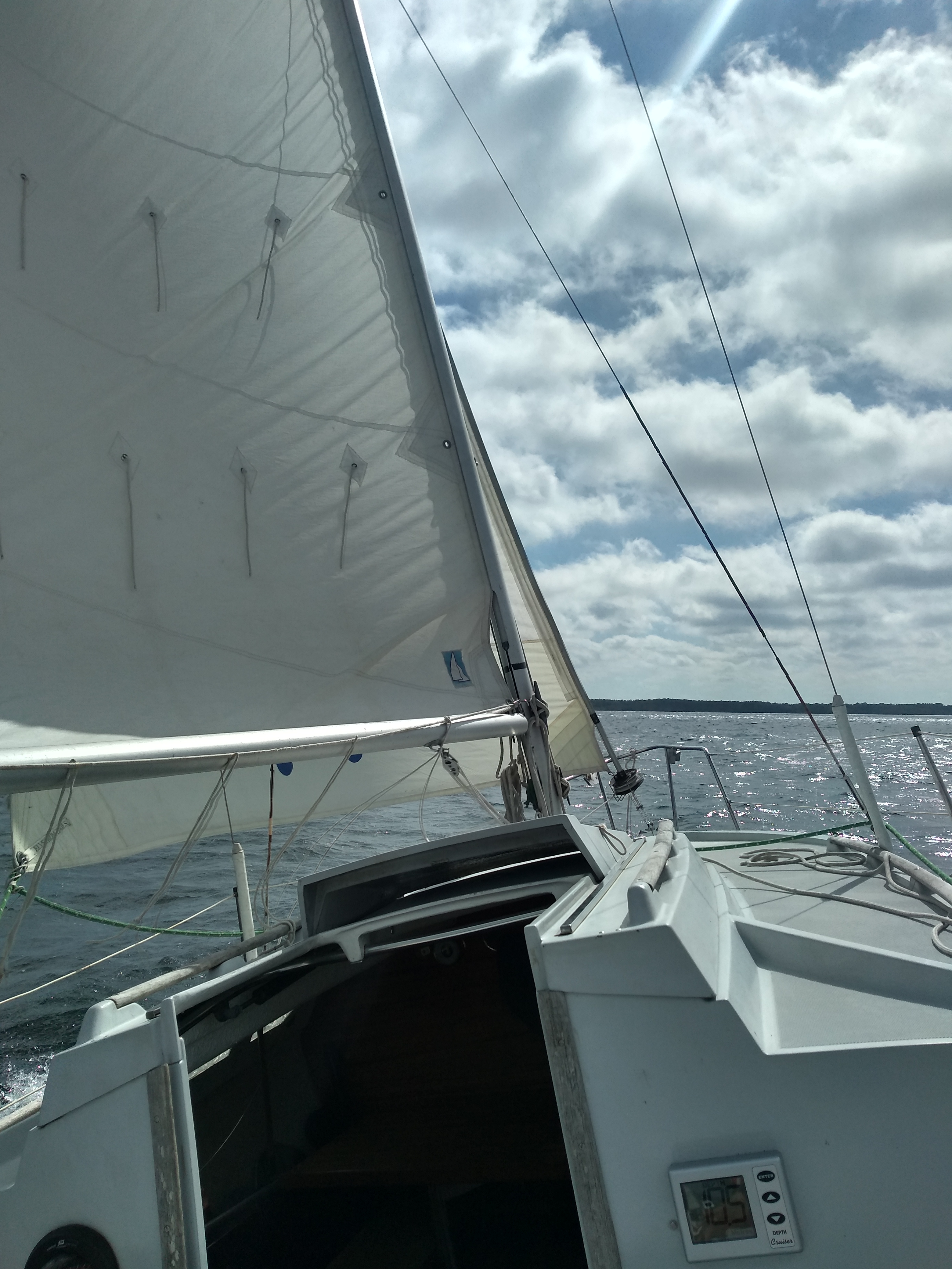 MOANA-EDEL-665: Navigation solo du 23 septembre 2018