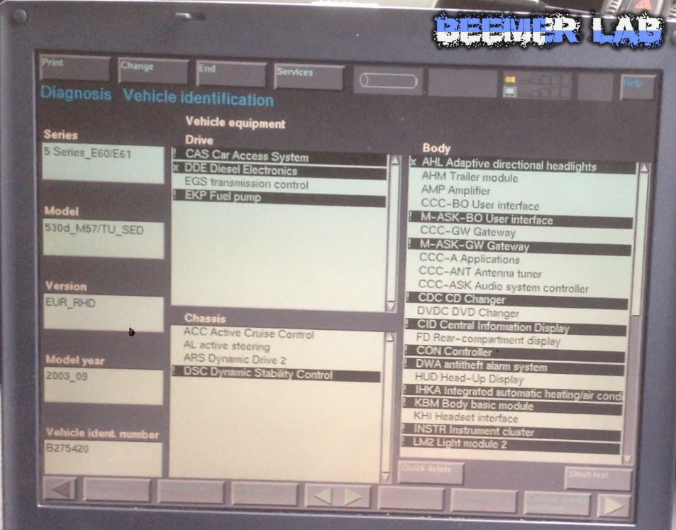 Beemer Lab: DIS v44: Diesel Injector Coding / Programming Guide