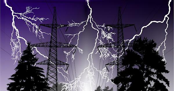 EFECTO DE LOS RAYOS SOBRE LAS LÍNEAS ELÉCTRICAS | SEGURIDAD CON LA ...