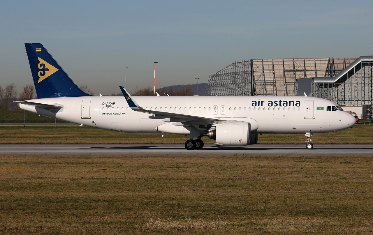 Airbus Hamburg Finkenwerder News: A320-271N, Air Astana, EI-KBI (MSN 8483)