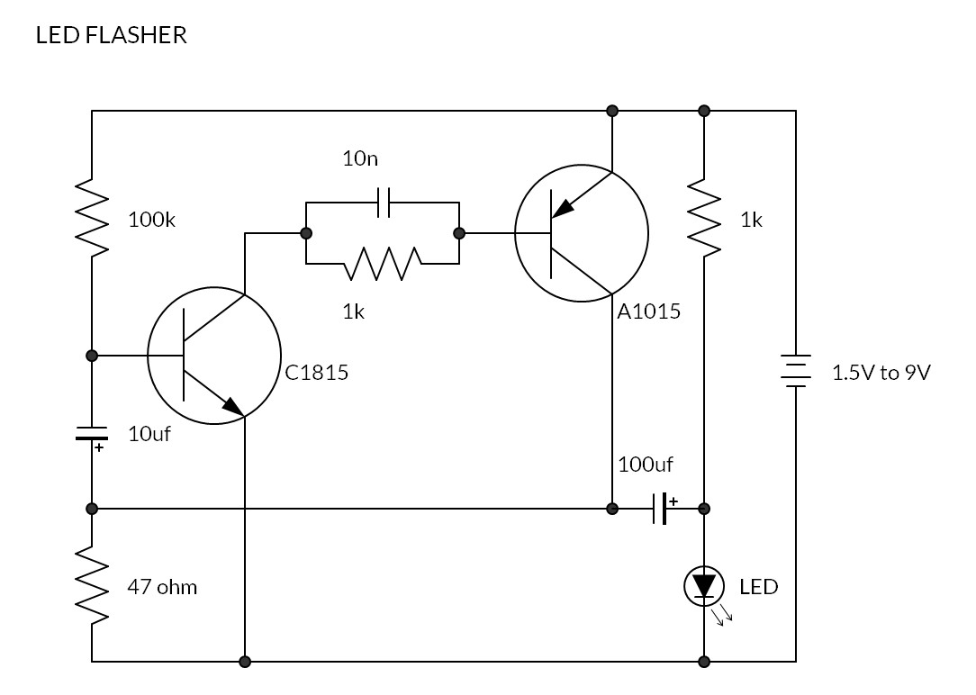 Blog Elektronik dan Komputer: LED Flasher