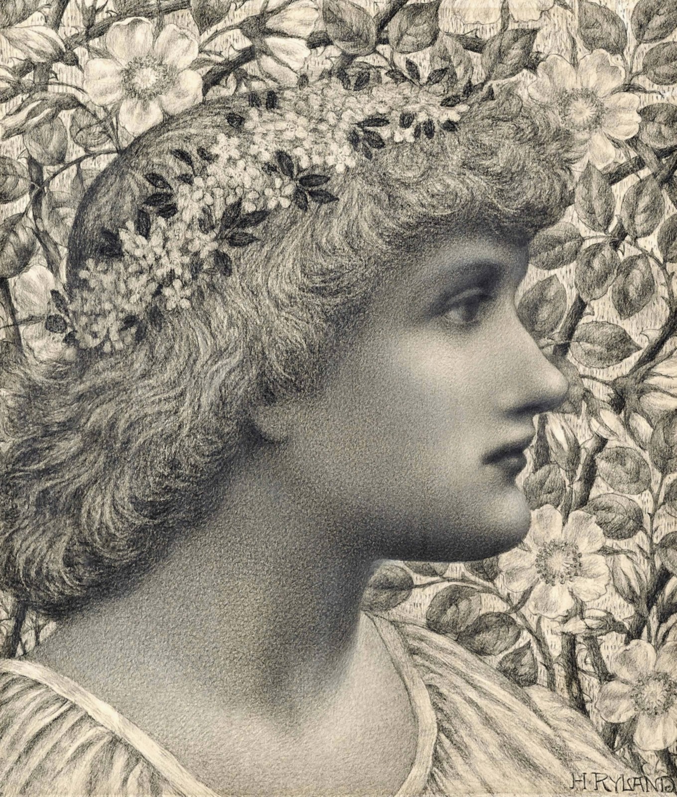 Henry Ryland - A Neo-Classical / Pre-Raphaelite British Painter