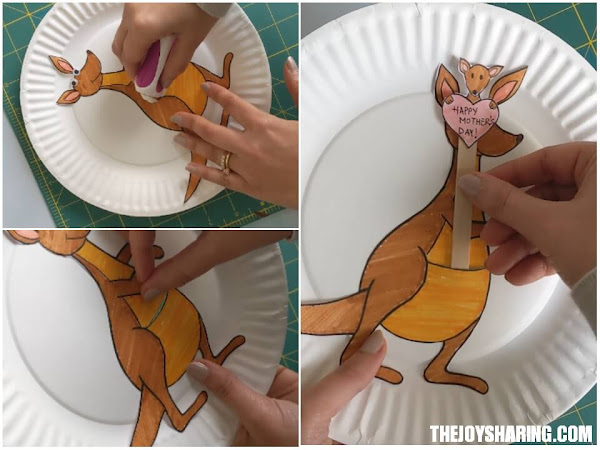 Kangaroo Mother's Day Craft - The Joy of Sharing