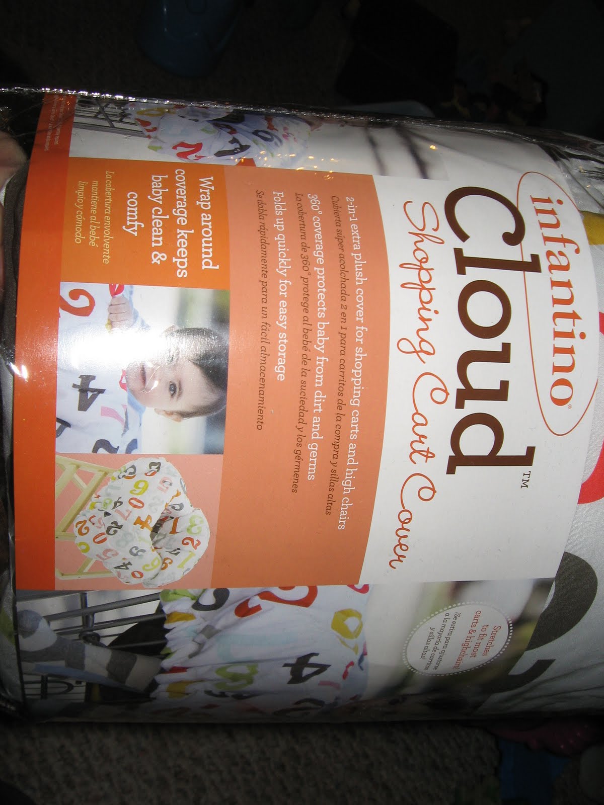 Cloth Diaper Addiction: Infantino Cart Cover