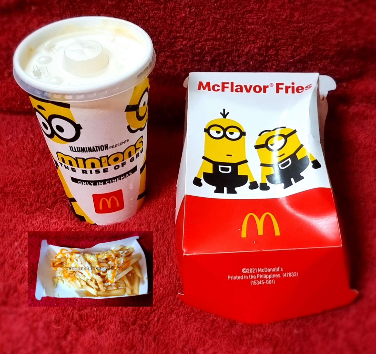 The Minions are back in Mc Donald's the Rise of the Gru