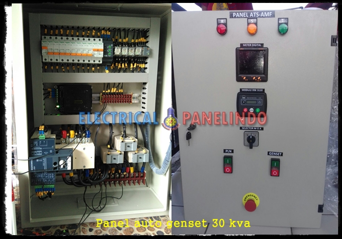 HARGA PANEL ATS AMF 30 KVA COS MOTORIZE