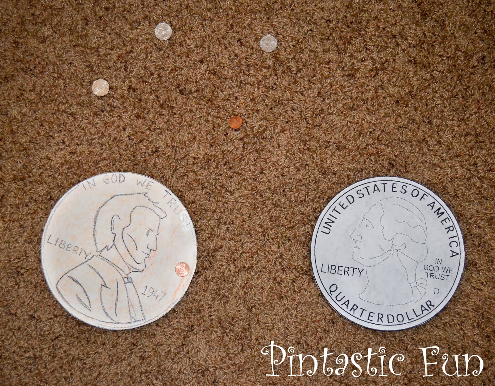 PinTastic Fun!: Fun with Coins!