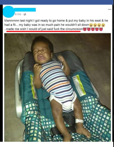 CIRCUMCISION INSANITY: 2018