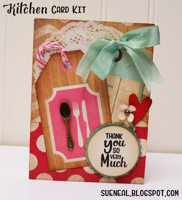 Q's Creative Card Making Kits: Q's Creative Kits: Kitchen CARDS ...