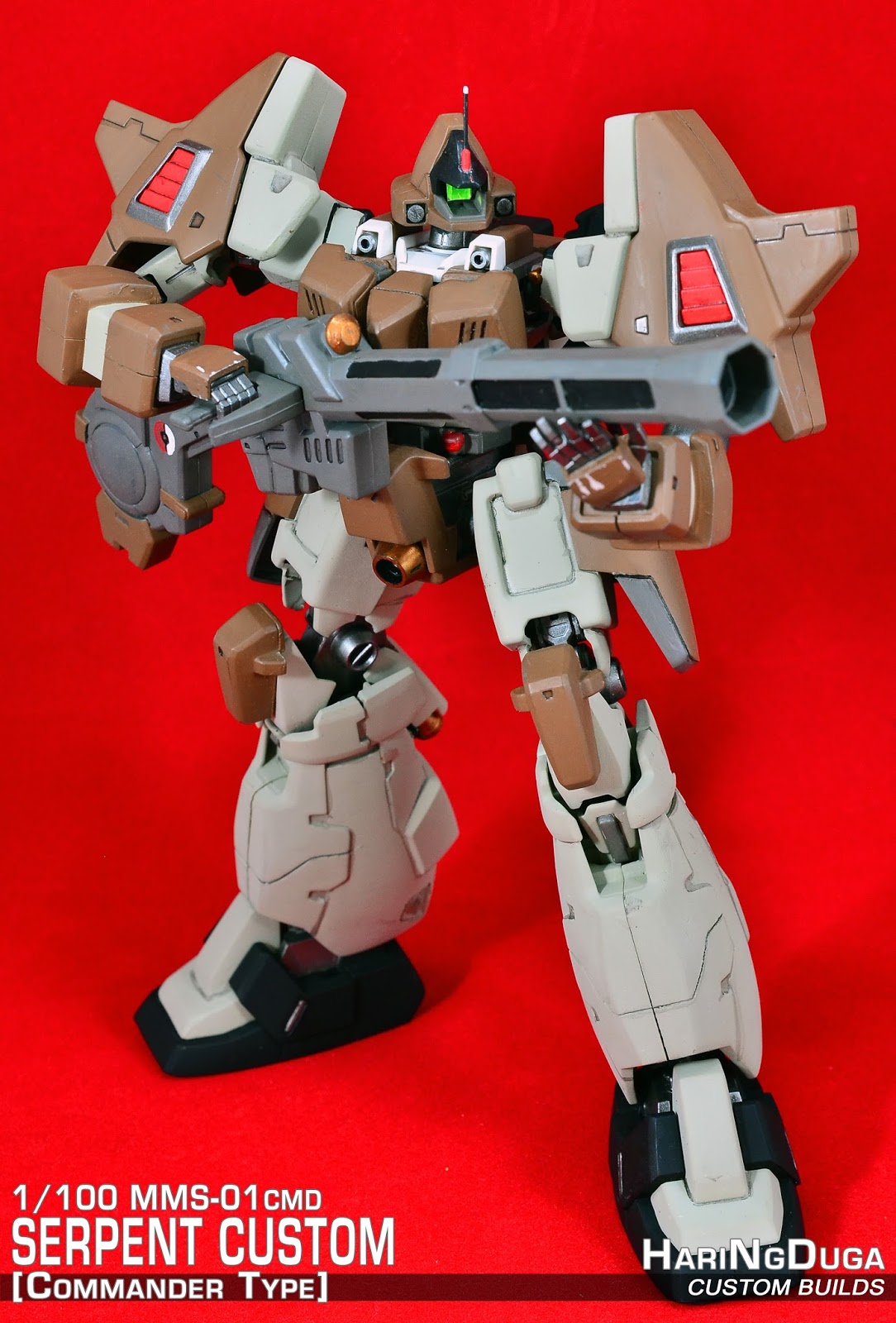 Custom Build:1/100 Serpent Custom [Commander Type] "Master Grade Frame"