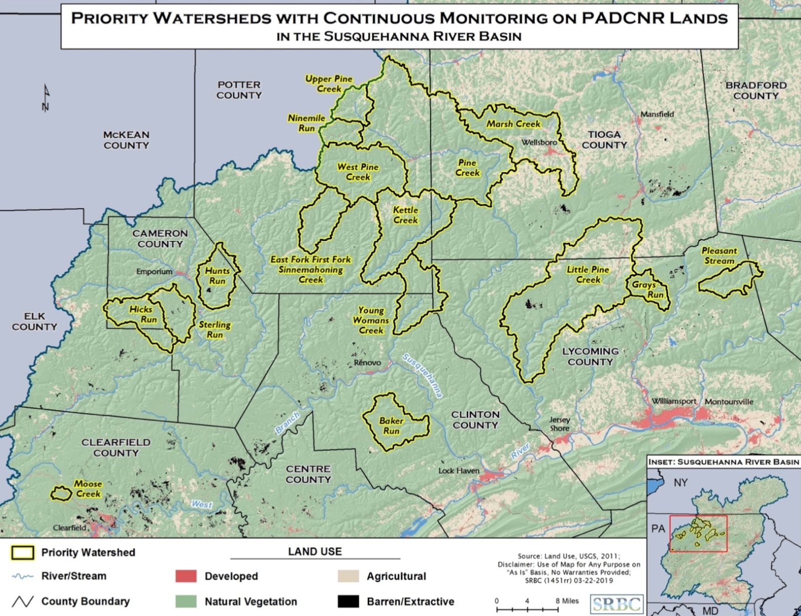 PA Environment Digest Blog: SRBC Water Quality Monitoring Report Again ...