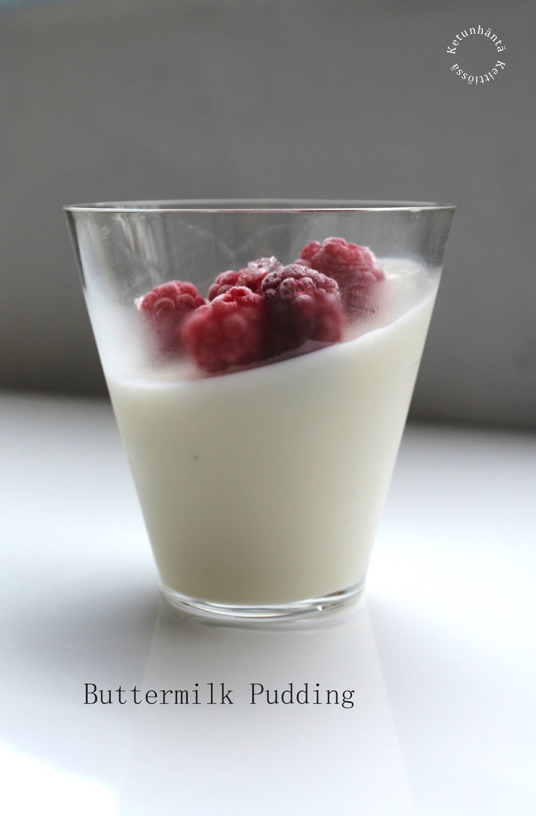 Finland Food: Piimähyytelö - Buttermilk Pudding