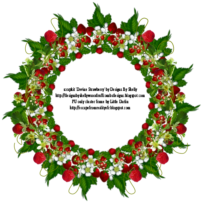 Escape From Reality Blog: Cluster Frames "Devine Strawberry" DBS - PU Only