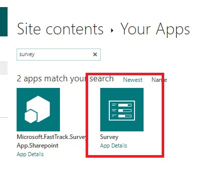 [SharePoint] Creating a SharePoint Survey