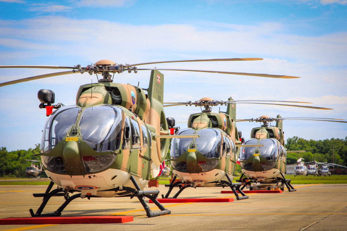 Military and Commercial Technology: Royal Thai Navy new H145M - Video