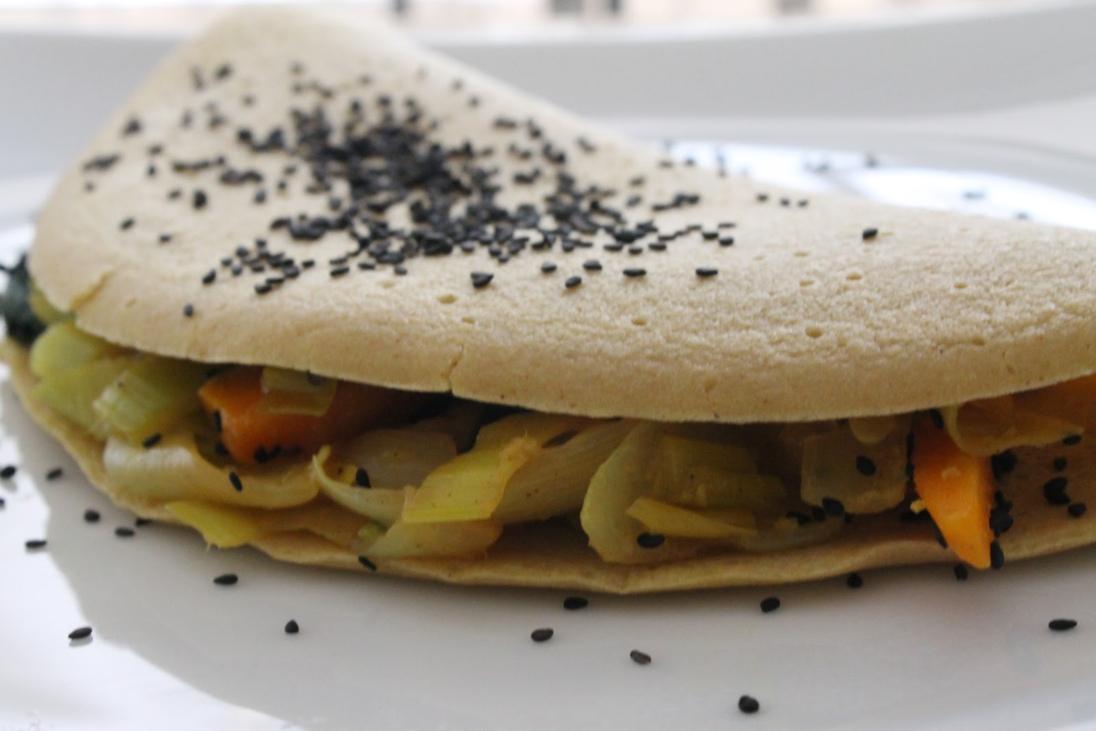 El capricho saludable: Crepes di verdure, senza lattosio - Crepes de ...