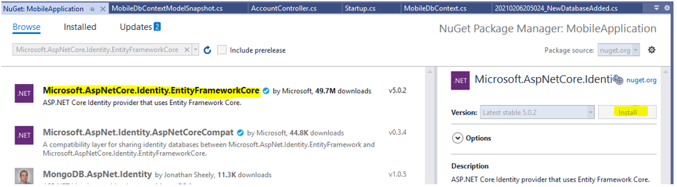 Net Blog By Asif Part 26 Authentication Using Identity In Aspnet Core 31