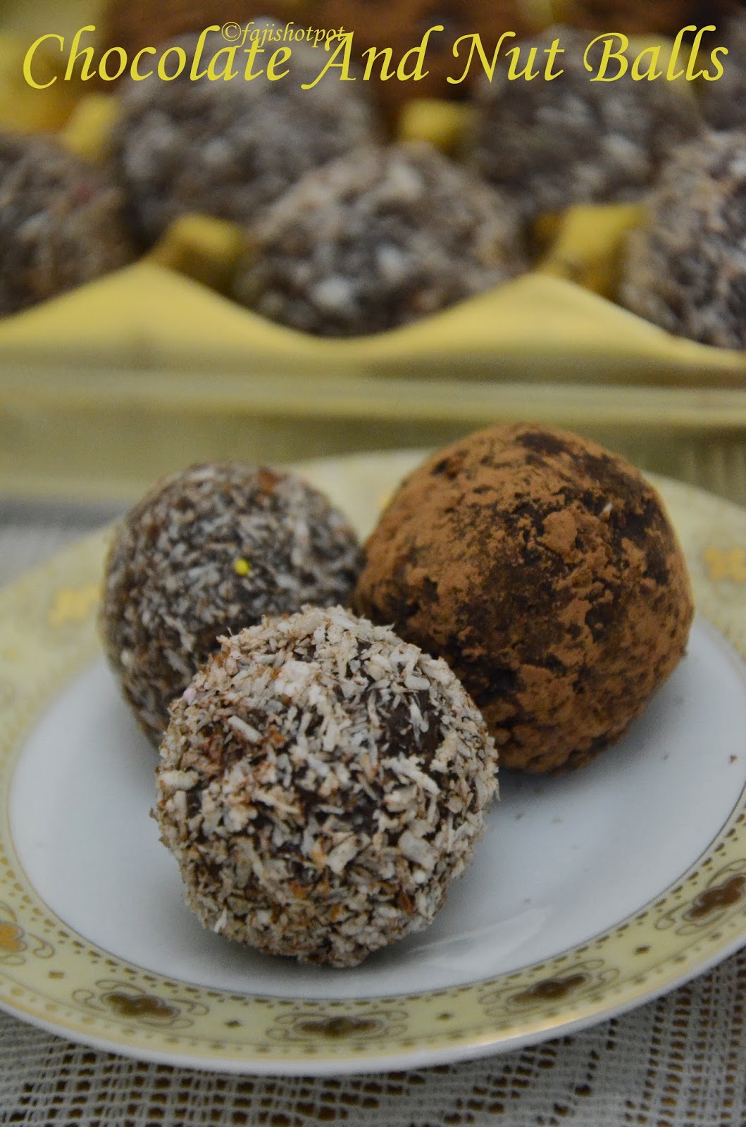 Chocolate Nuts Balls Recipe at Lisa Bassett blog