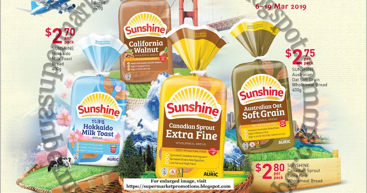 NTUC FairPrice Sunshine Promotion 06 - 19 March 2019 ~ Supermarket ...
