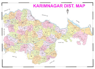 CIVIL ENGINEERING SITE: KARIMNAGAR DISTRICT ROAD MAP