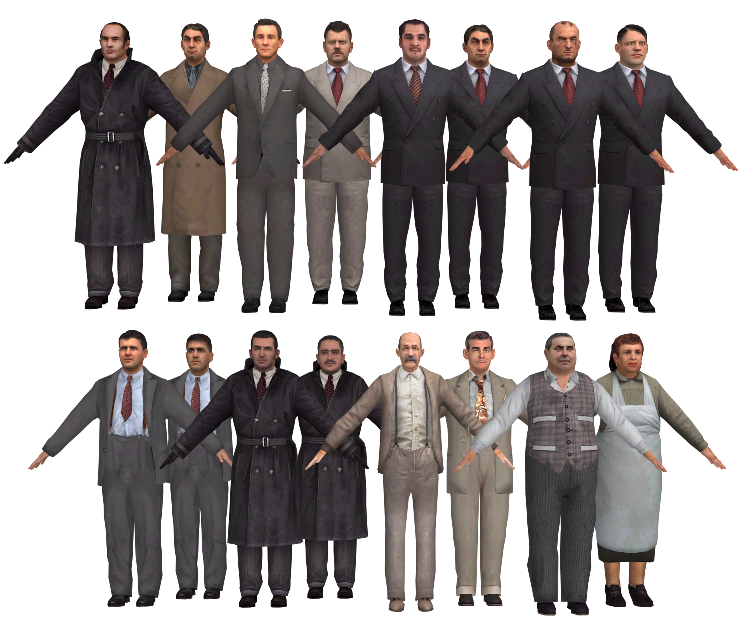 KOHDYKTOPZONE: MAFIA 2 - Character's