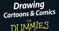 Drawing Cartoons & Comics for Dummies by Brian Fairrington ~ I READER