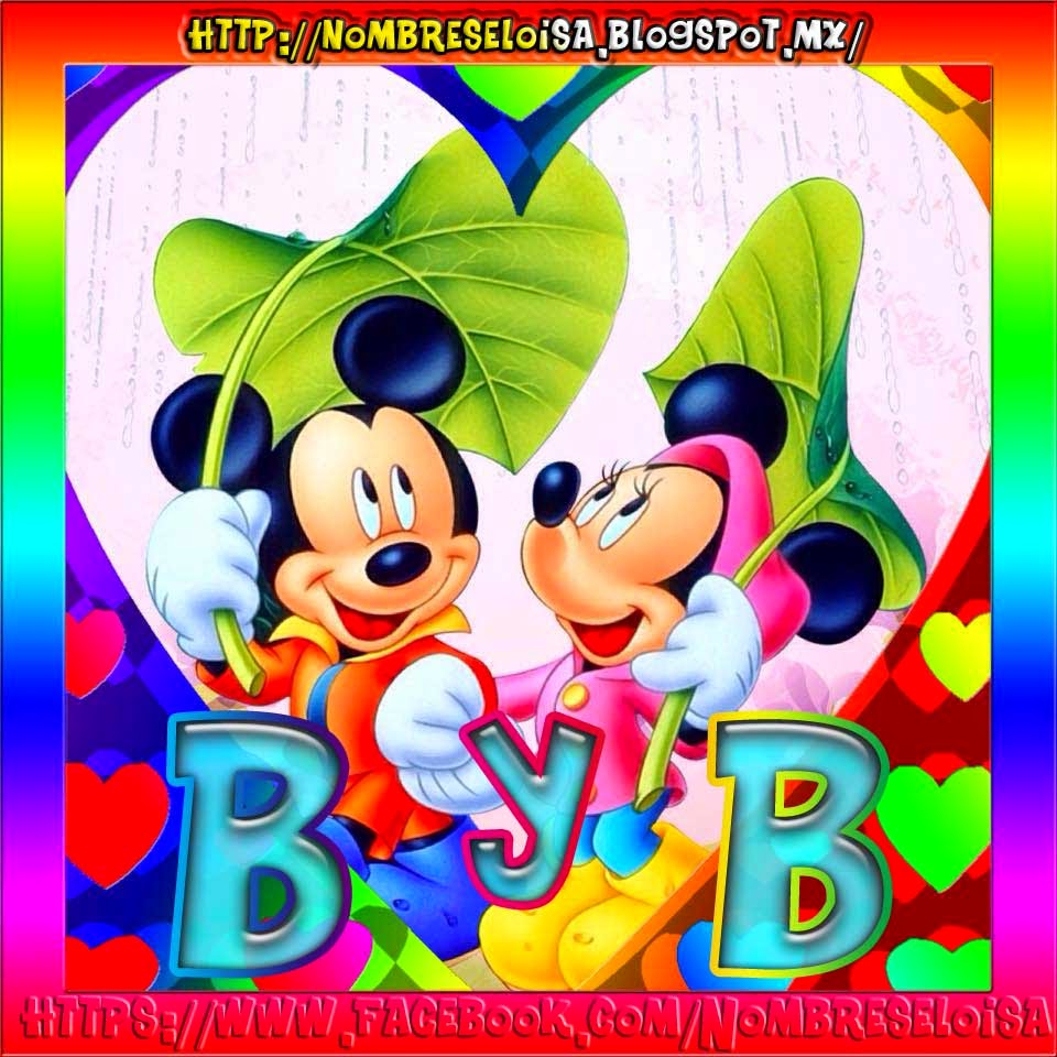 Corazón con Iniciales De pareja (B )