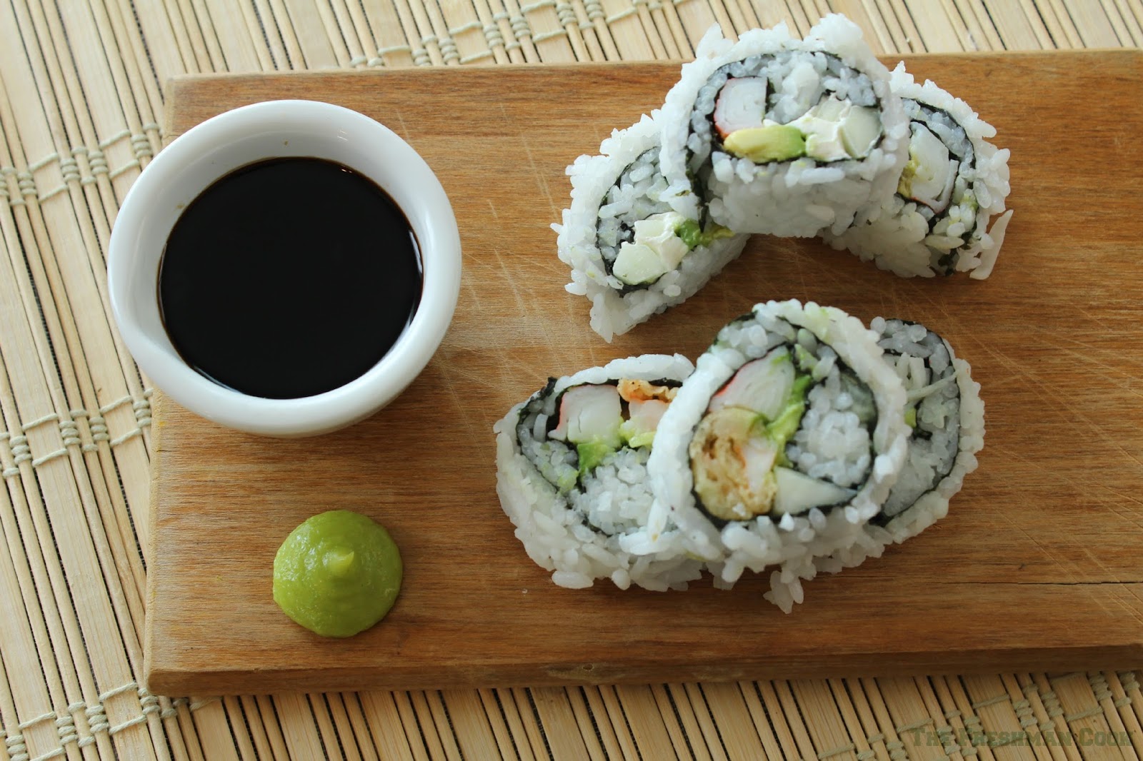 The Freshman Cook: Homemade Sushi/#SundaySupper