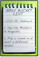 Practice Golf At Home: The Golf Bucket List