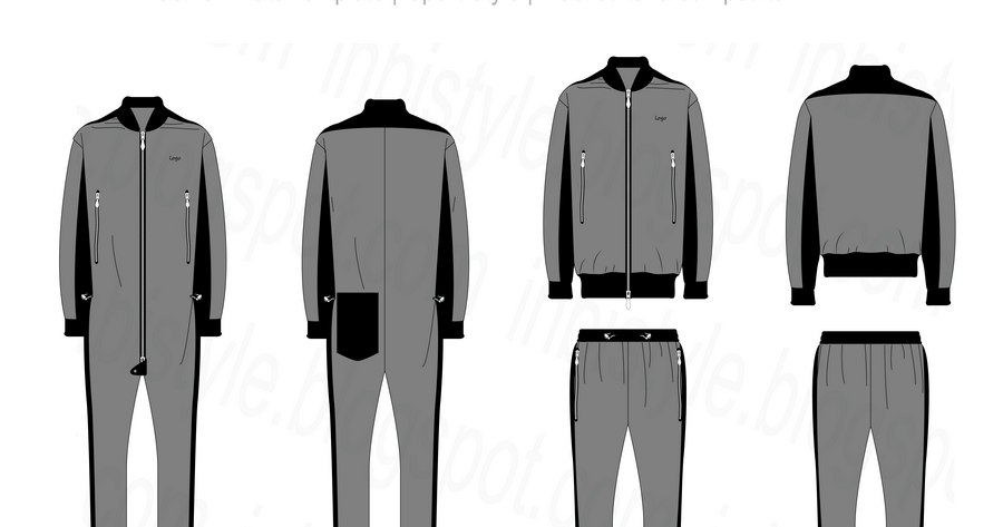 Tracksuit Template Set