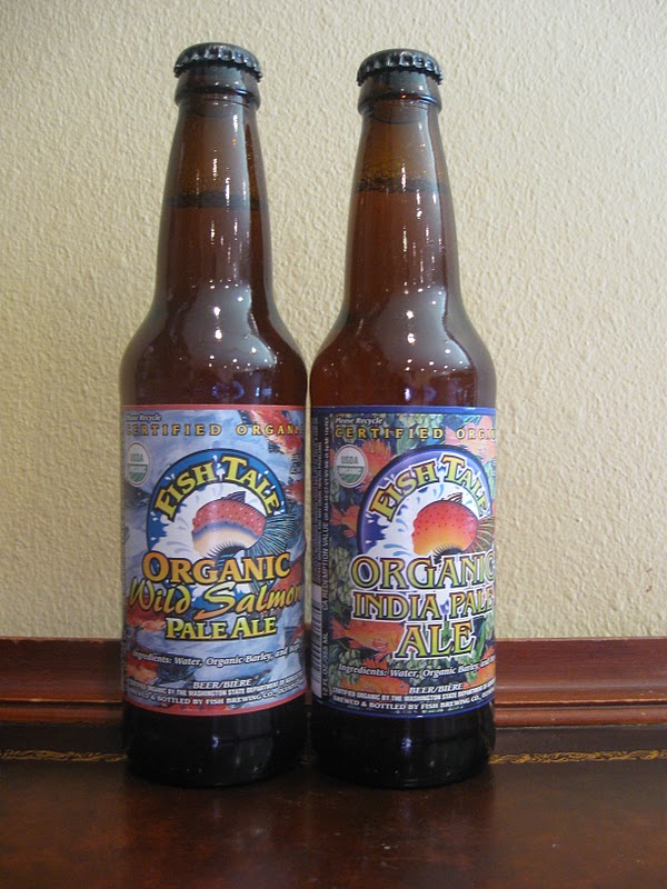 Doing Beer Justice: Fish Tale Organic -Wild Salmon Pale Ale; IPA