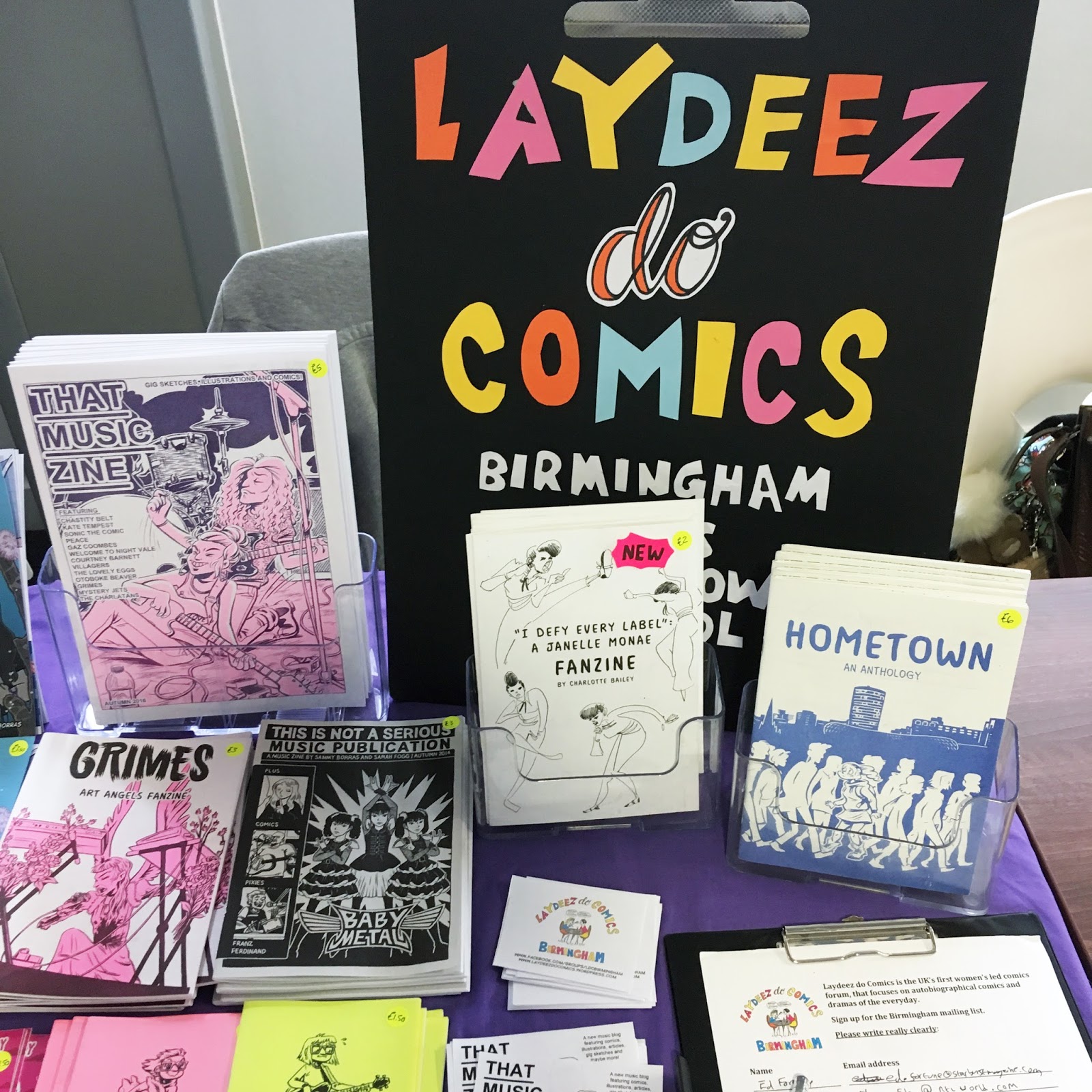 Sammy Borras - Comics and Illustration: Birmingham Comic Art Show