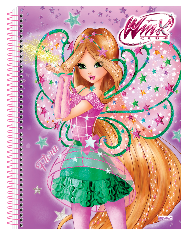 Winx Cosmix notebooks in Brazil - Winx Club All