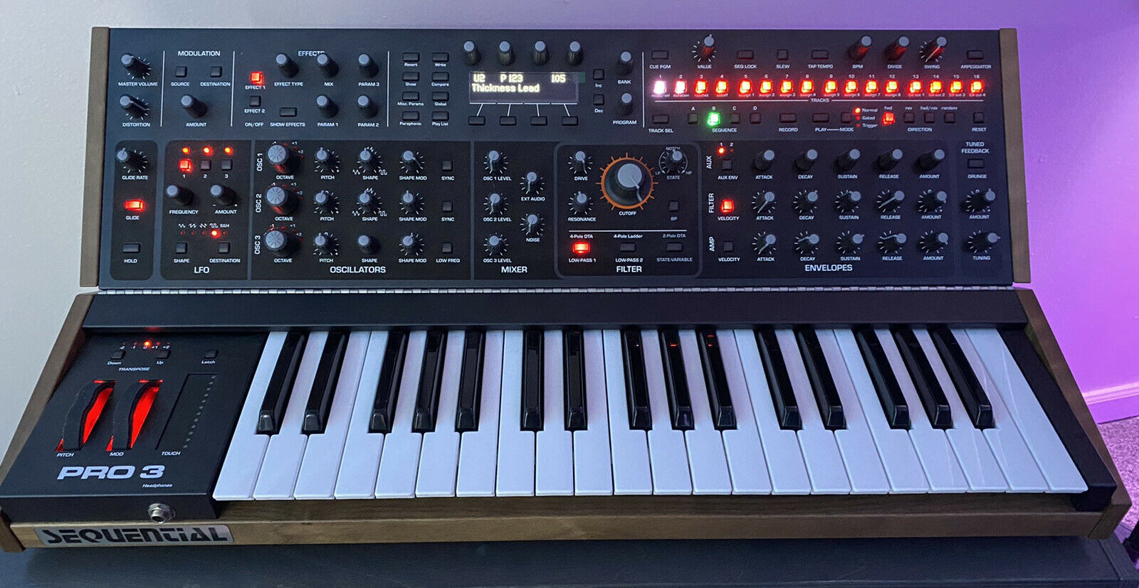 MATRIXSYNTH: Sequential Pro 3 SE Special Edition Mono/Para Synth