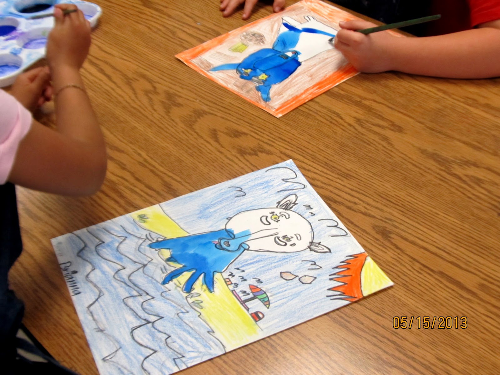 Art Julz: George Rodrigue's Blue Dog, Harry the Dirty Dog & 1st Graders